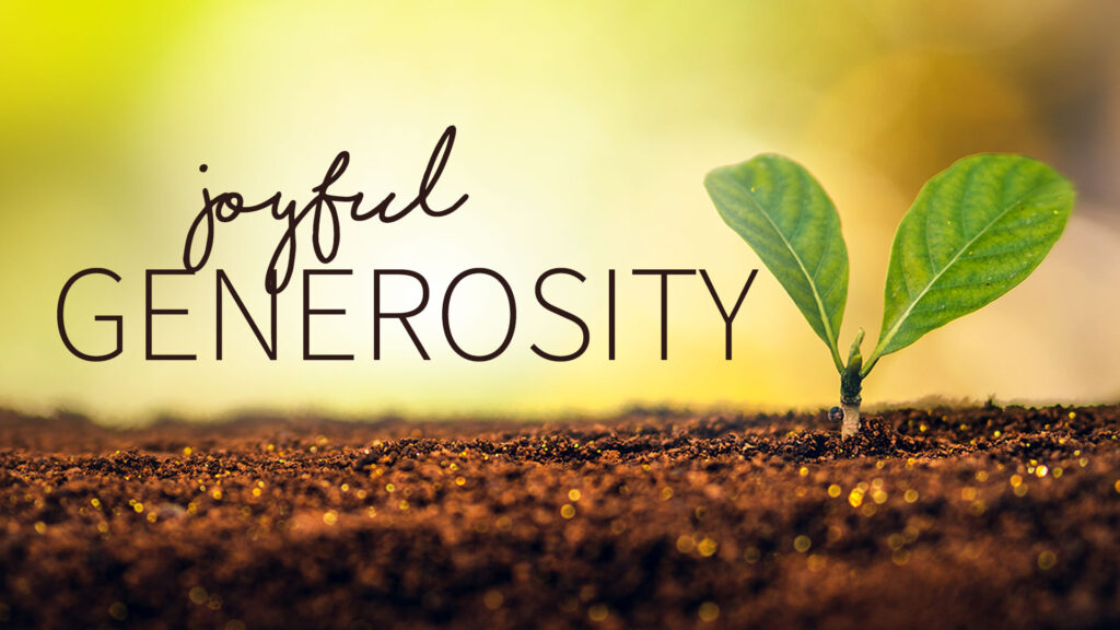 Joyful Generosity | Calvary